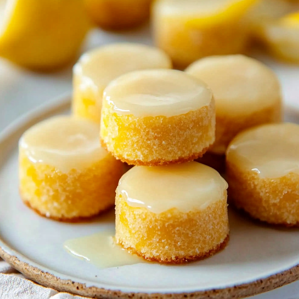 Mini Lemon Drop Cakes