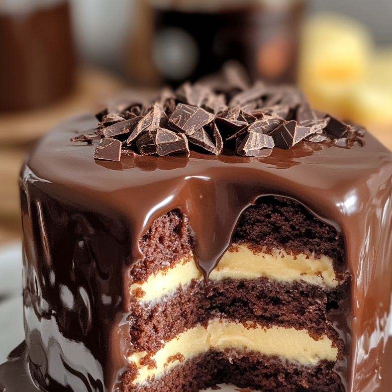 Old-Fashioned Swiss Chocolate Cake Recipe