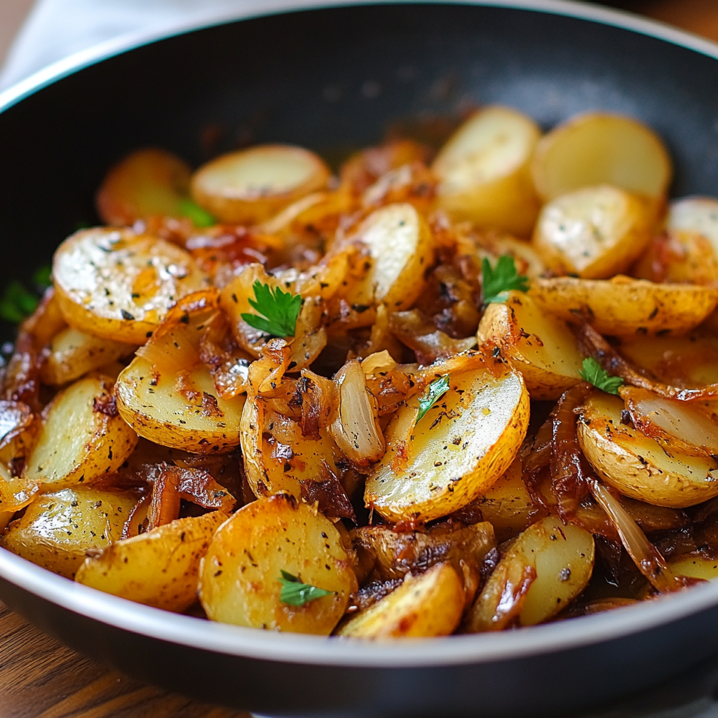 Fried Potatoes and Onions: A Timeless Dish