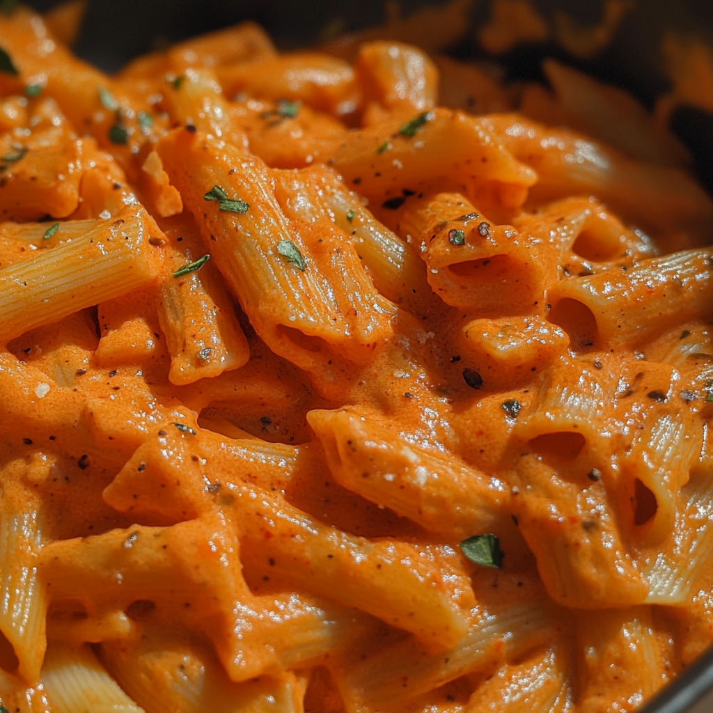 10-Minute Creamy Roasted Red Pepper Pasta Sauce