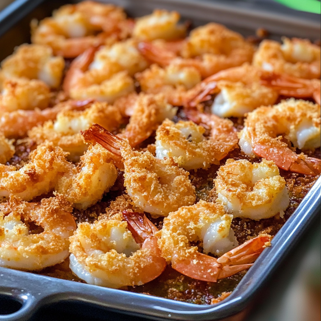 Magic Crispy Baked Shrimp