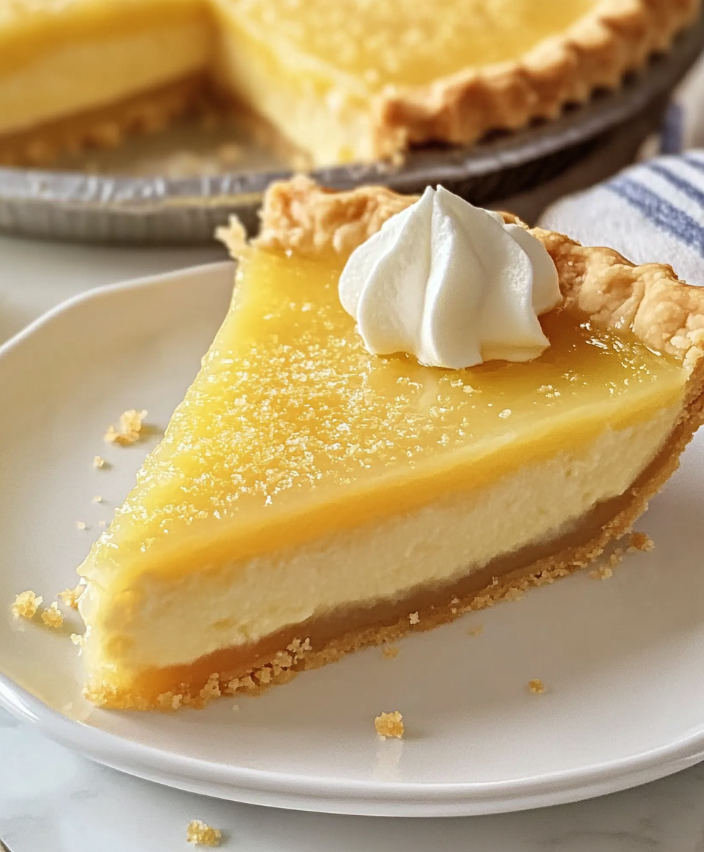 Condensed Milk Lemon Pie