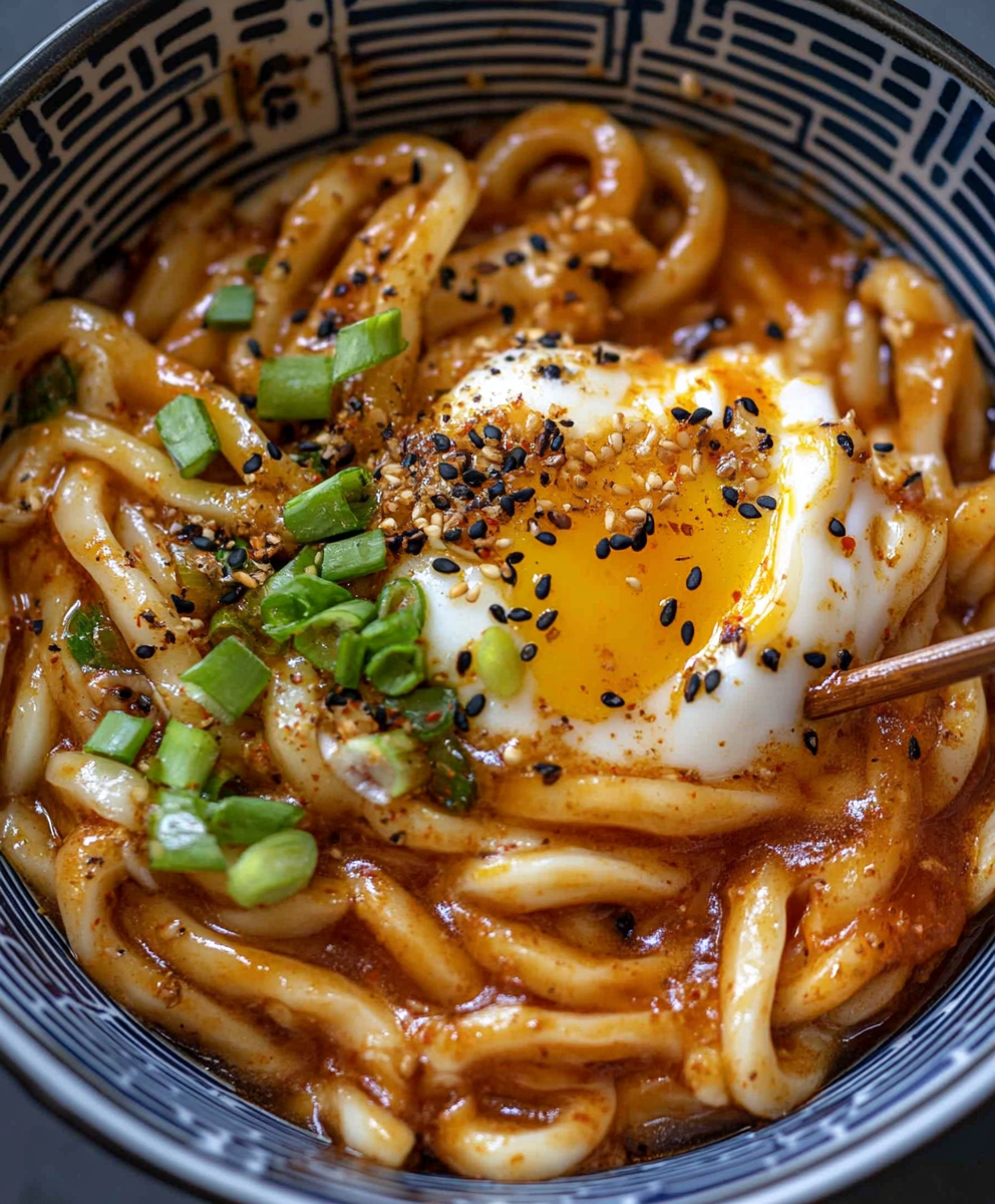 Chili Garlic Udon Noodles (10-Minute Recipe)